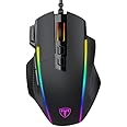 Amazon.com: PC278 Gaming Mouse Ergonomic Wired Computer Mouse Gamer 8 ...