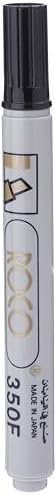 Roco F350 Permanent Marker, 1-4 mm Chisel Tip, Black price in Saudi ...