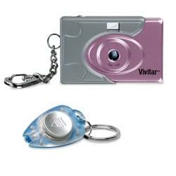 Amazon.com: Vivitar 3-in-1 Mini Digital Camera with Flashlight - Purple ...