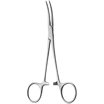Amazon.com: V. Mueller GL600 Bozeman Uterine Packing Forceps, Curved ...