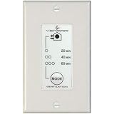 Fantech RTS5 Electronic 20/40/60 Timer, Use with Flex100H, VHR70R ...