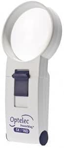 Amazon.com: Optelec 5X/16D PowerMag+ Bright White LED Hand-Held ...