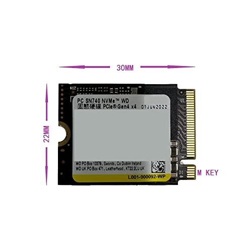 Mua WD SN740 512GB SSD M.2 2230 30mm NVMe PCIe 4.0 Gen 4 x 4 (OEM) trên ...