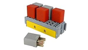 Amazon.com: MTA 6 Way Micro Relay Holder box Module sustem: Automotive