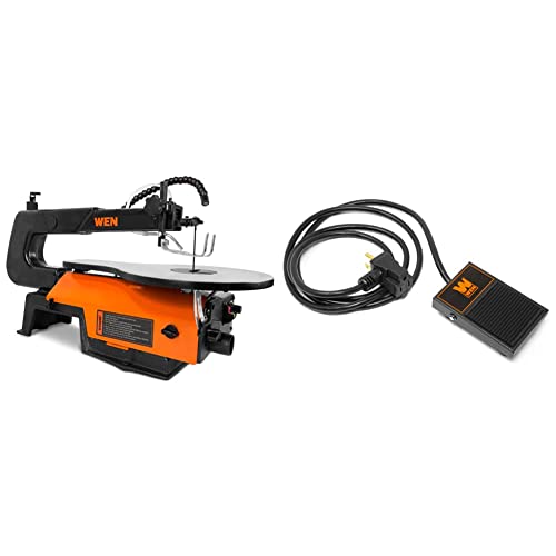 WEN 3923 16-Inch Variable Speed Scroll Saw with Easy-Access Blade ...