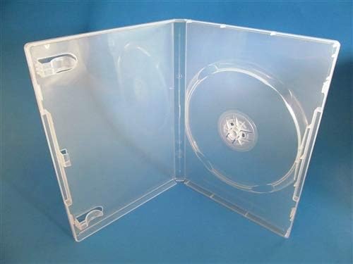 50 x Clear Viva Elite Single Disc DVD Case By Dragon Trading – BigaMart