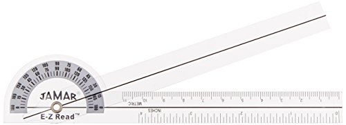 Jamar EZ Read 6.75" (17cm) Goniometer, Easy to Read Manual - Want It All