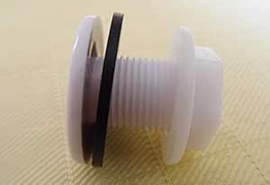 Amazon.com: 1/2 inch Hole Plug, Threaded and 1 Inch Long with Rubber ...