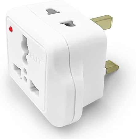 Travel Adaptor for KSA/UAE/UK/HK, AC Power Plug for US/AU/JP/CN, 3 Pin ...
