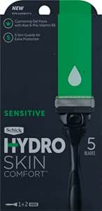 Amazon.com: Schick Hydro Skin Comfort Sensitive Razor & 2 Refills ...