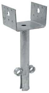 Amazon.com: Simpson Strong Tie EPB46HDG 4x6 Post Elevated Post Base ...