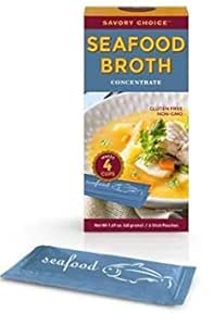 Amazon.com : Savory Choice Liquid Seafood Broth Concentrate, 1.69 Ounce ...
