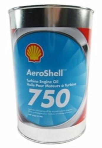 AEROSHELL TURBINE 750 SYNTHETIC LUBRICATING OIL FOR AIRCRAFT TURBINE ...