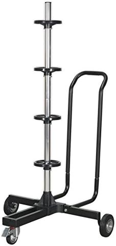 Sealey STR005 Wheel Storage Rack with Handle, 100kg Capacity – BigaMart