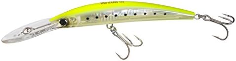 Yo-Zuri Crystal 3D Minnow Deep Diver Lure, Chartreuse Silver, 5-1/4-Inch price in Saudi Arabia ...