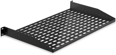 Pyle 19-Inch 1U Server, Vented Shelves for Good Air Circulation ...