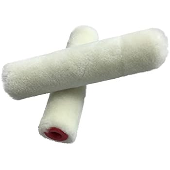 Shur-Line 4945C 4-Inch Velour Mini Roller Cover Refills, 2-Pack - Paint ...