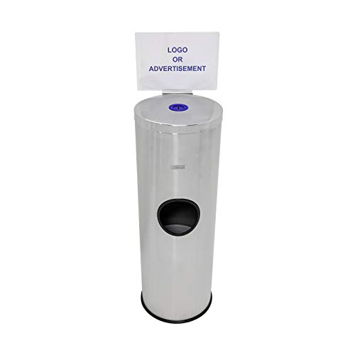 Germisept Floor Stand Gym Wipe Dispenser, Stainless Steel Wipe ...