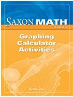 Amazon.com: Saxon Math Course 3: Graphing Calculator Activities ...