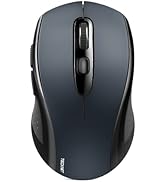 Amazon.com: Bluetooth Wireless Mouse, TECKNET 3 Modes Bluetooth 5.0 & 3 ...