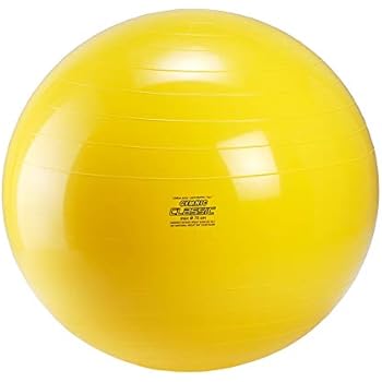 Amazon.com: Gymnic/Classic 30" Fitness Ball, Yellow: Health & Personal Care