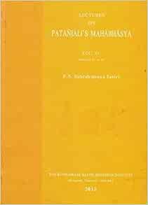 Lectures on Patanjali Mahabhasya (HB) (Vol. 11): P.S. Subrahmanya ...