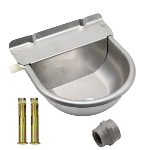 MODUODUO Automatic Horse Waterer Upgraded Livestock Water Bowl Enlarge ...