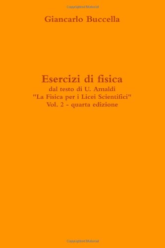 Esercizi Di Fisica, Dal Testo Di Ugo Amaldi "La Fisica Per I Licei ...