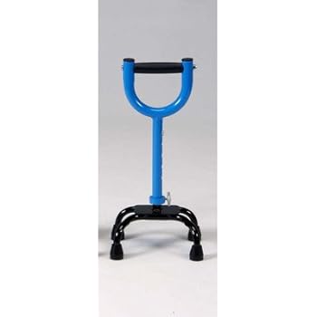 Amazon.com: Pediatric Quad Cane Color: Blue: Health & Personal Care