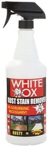 Amazon.com: White Ox No Scent Rust Stain Remover 1 qt. Liquid: Home ...