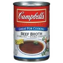 Amazon.com : Campbells Condensed Beef Broth - 10.5 oz. can, 12 per case ...
