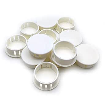 Hole Plugs Addlike Door Plugs for Screw Holes White 1 inch Plug for ...