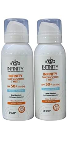 سعر INFINITY SUNSCREEN 50+ MIST SPRAY 120 ML SPECIAL OFFER (1 + 50% OFF ...