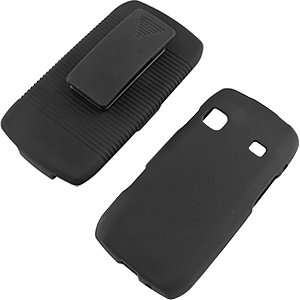 Amazon.com: Rubberized Hard Shell Case w/ Holster for Samsung Replenish ...