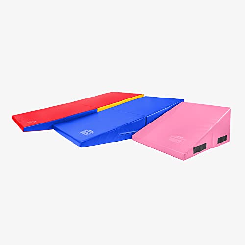 IncStores Gymnastics Wedge Mat | Foldable Vinyl-Covered Foam Gymnastics ...