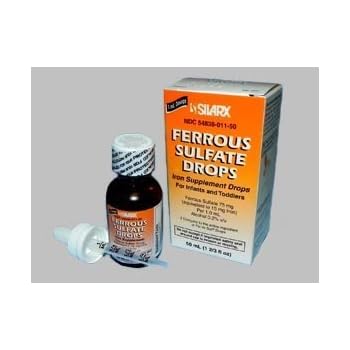 Amazon.com: Ferrous SULF Drops 15MG/ML*SIL 50 ML: Health & Personal Care