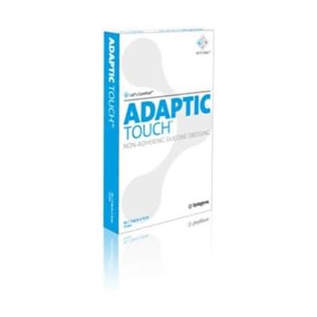 Amazon.com : ADAPTIC Touch Non-Adhering Silicone Dressing 3" x 2 ...