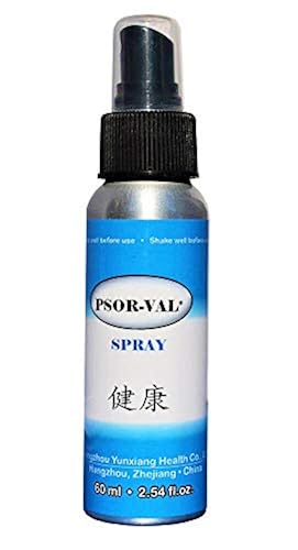 Psor-Val Fast-Acting Zinc Pyrithione Pump Spray for Psoriasis and ...