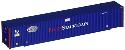 Walthers SceneMaster Singamas Pacer Stacktrain corrugated-sideコンテナ、53 ...