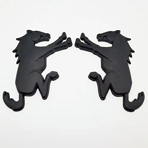 1 Pair(Left and Right) Bucking Bronco Tailgate Emblems All-Metal 3D ...