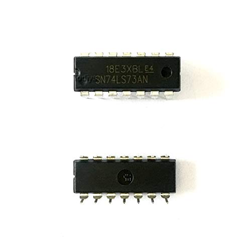 Todiys New 15Pcs for 74LS73 74LS73N SN74LS73N SN74LS73AN HD74LS73P DIP-14 Dual JK Negative Edge ...