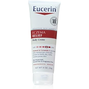 Amazon.com : Eucerin Creme Eczema Relief 8 Ounce Tube (236ml) (3 Pack ...