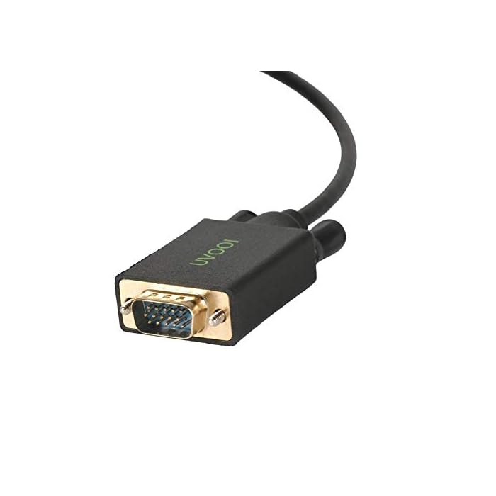 VGA to DisplayPort Cable 10 feet, UVOOI DP to VGA Cable Adapter Cable ...