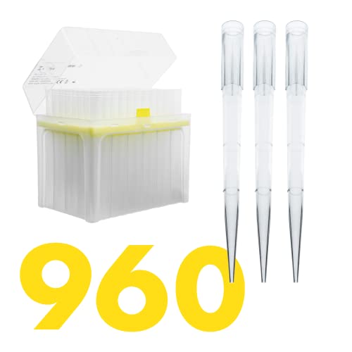 1000uL Non Filter Pipette Tips - Universal Lab Pipette Tips - Sterile ...
