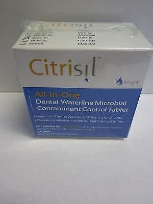 Amazon.com: Dental Handpiece Waterline Citrisil-20 Maintenance Tablets ...