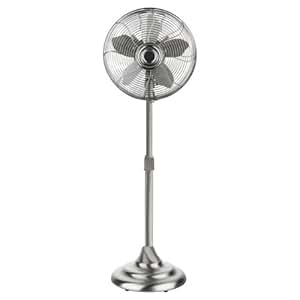 Amazon.com: Pelonis Fan Pedestal 16 In. Oscillating 3 Speed Chrome ...