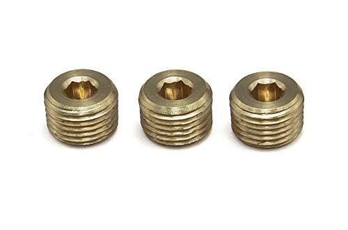 Male M10 x 1.0 Metric Thread – Blanking Plug CNC – Precision – Set of 3 ...