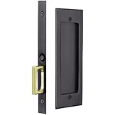 Emtek 2114 7-1/4 Inch Height Passage Pocket Door Mortise Lock from The ...