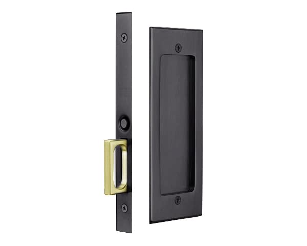 Mua Emtek 2114 7-1/4 Inch Height Passage Pocket Door Mortise Lock from ...