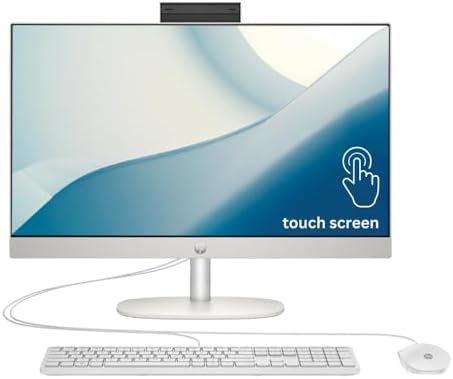 2024 Newest HP All-in-One 24-inch Touchscreen Desktop, 13th Generation ...